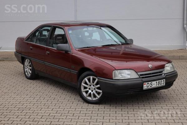 Red Opel Omega 1988 in Riga, with an engine capacity of 2.00 L and mileage of 0 thousand km for 2495 €, photo 3 on AUTOMOTO.COM.LV