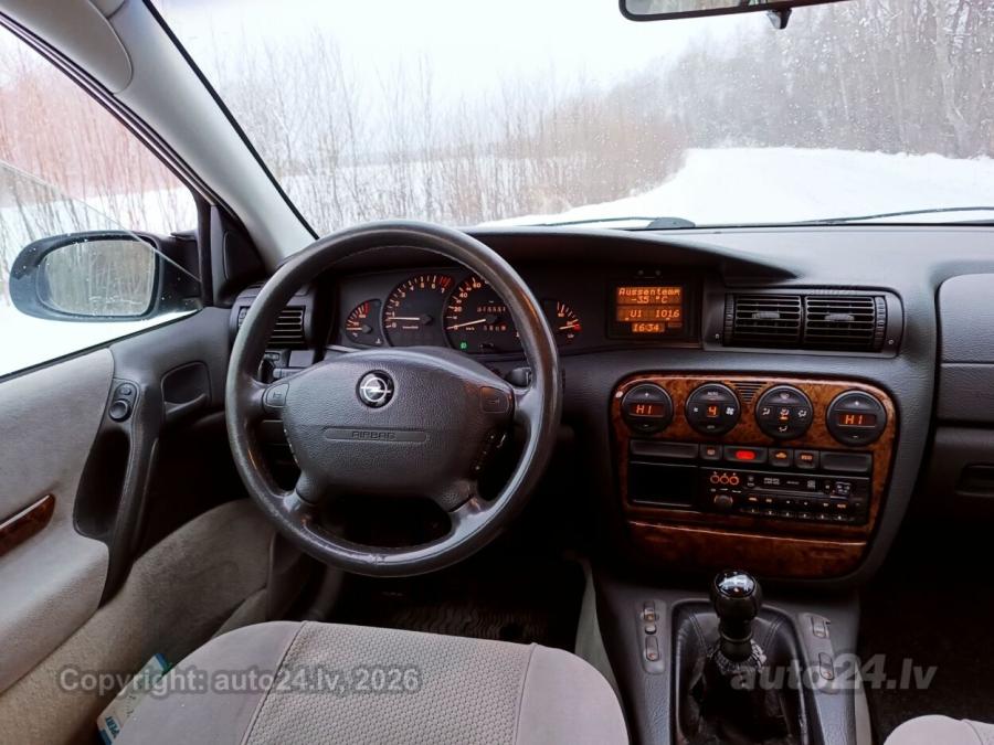 Dzeltens Opel Omega 1998 Saue, ar dzinēja tilpumu 2.00 L un nobraukumu 212 tūkst. km par 1900 €, foto 19 vietnē AUTOMOTO.COM.LV