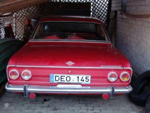 Red Opel Rekord 1966 in Jonava, with an engine capacity of 1.90 L and mileage of 46 thousand km for 11000 €, photo 3 on AUTOMOTO.COM.LV