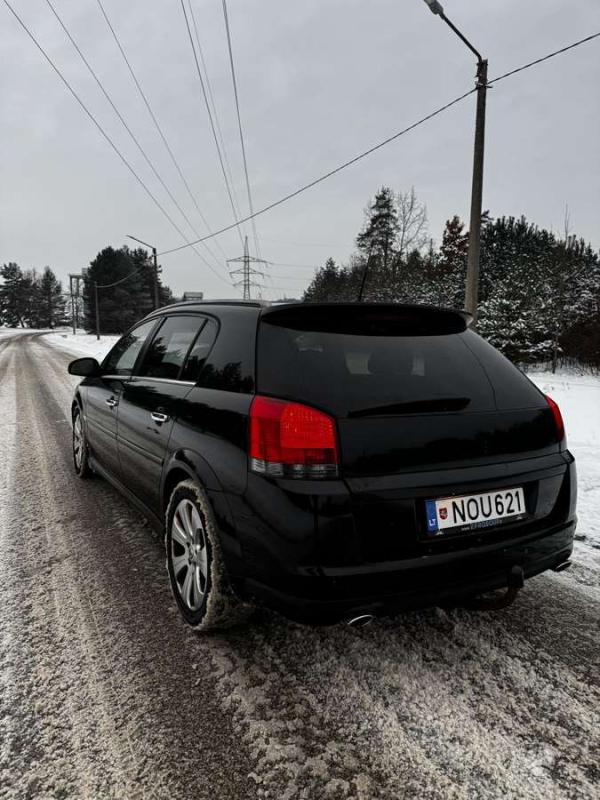 Black Opel Signum 2006 in Kaunas, with an engine capacity of 1.91 L and mileage of 314 thousand km for 2000 €, photo 4 on AUTOMOTO.COM.LV