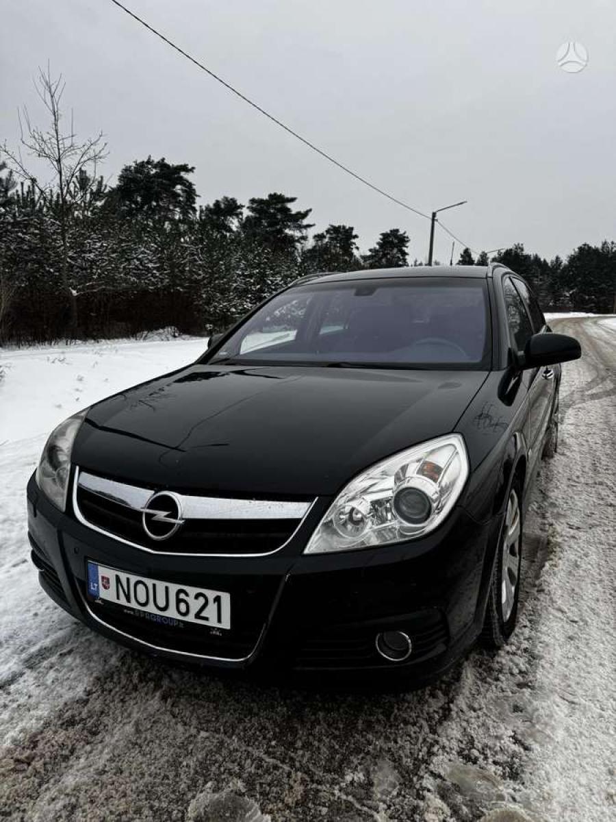 Black Opel Signum 2006 in Kaunas, with an engine capacity of 1.91 L and mileage of 314 thousand km for 2000 €, photo 8 on AUTOMOTO.COM.LV
