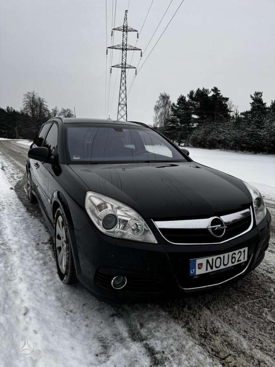 Black Opel Signum 2006 in Kaunas, with an engine capacity of 1.91 L and mileage of 314 thousand km for 2000 €, photo 9 on AUTOMOTO.COM.LV