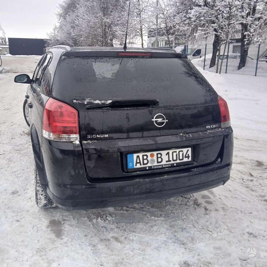 Melns Opel Signum 2008 Alīta, ar dzinēja tilpumu 1.91 L un nobraukumu 344 tūkst. km par 2150 €, foto 2 vietnē AUTOMOTO.COM.LV