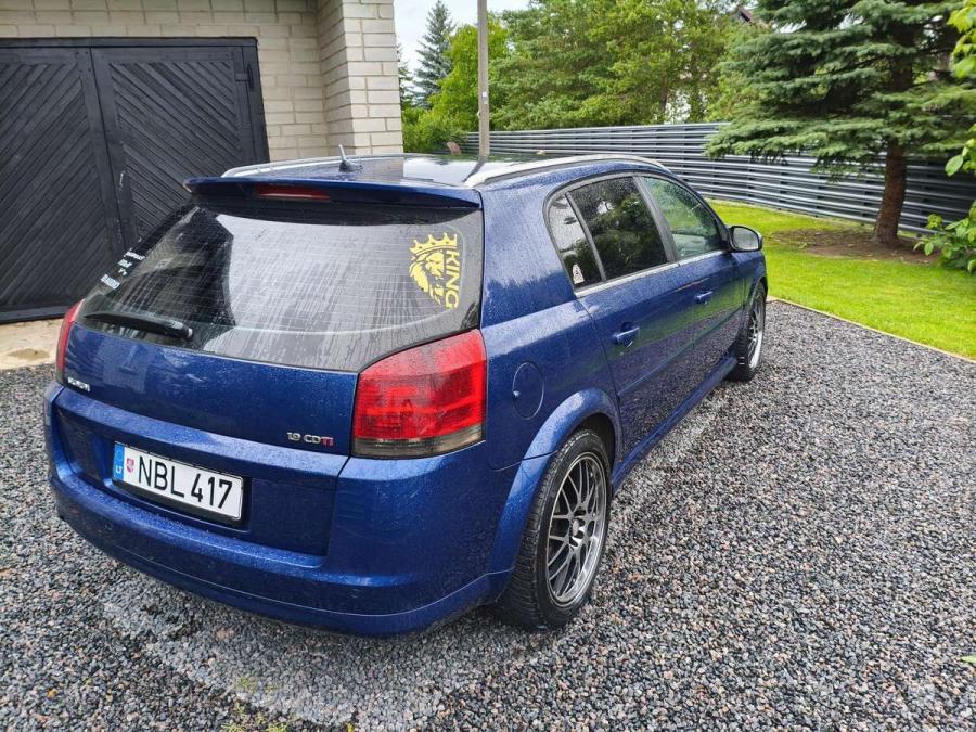 Zils Opel Signum 2006 Marijampole, ar dzinēja tilpumu 1.91 L un nobraukumu 323 tūkst. km par 2300 €, foto 8 vietnē AUTOMOTO.COM.LV