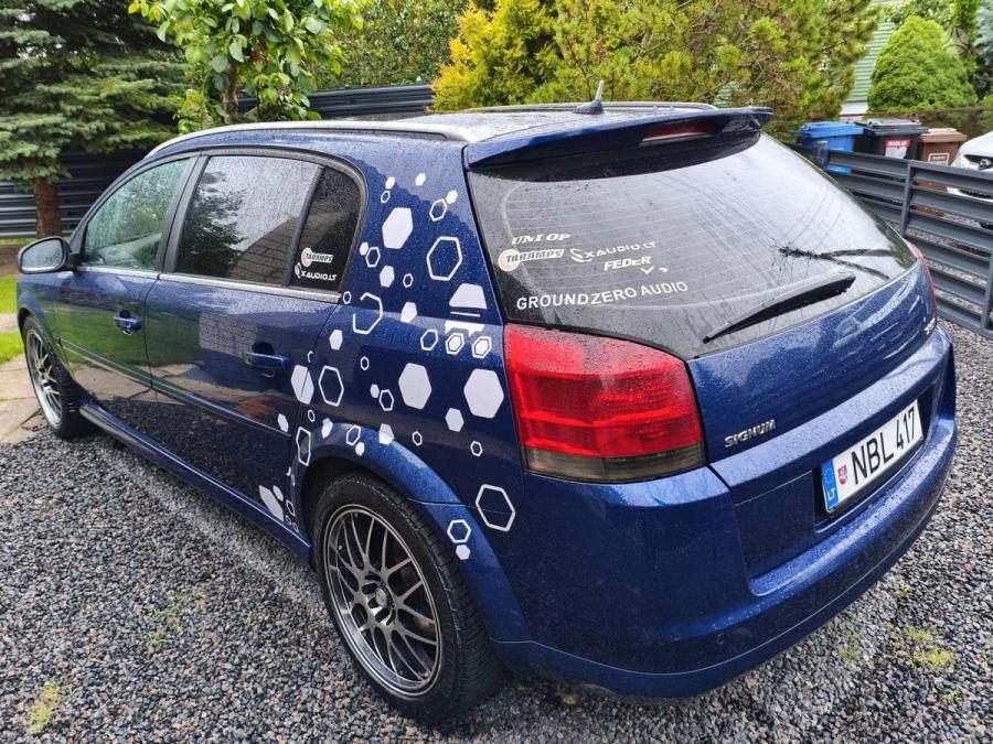 Zils Opel Signum 2006 Marijampole, ar dzinēja tilpumu 1.91 L un nobraukumu 323 tūkst. km par 2300 €, foto 15 vietnē AUTOMOTO.COM.LV