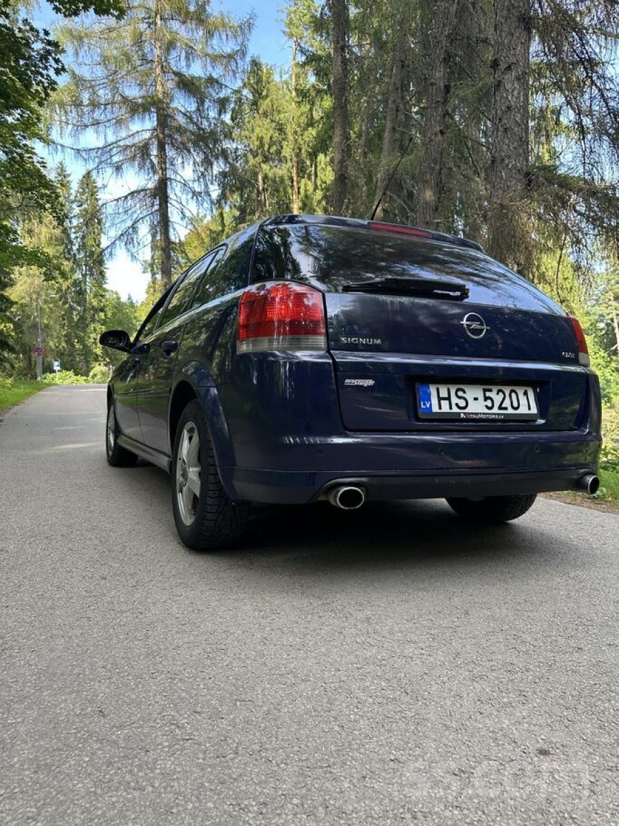 Zils Opel Signum 2006 Rēzekne, ar dzinēja tilpumu 3.00 L un nobraukumu 360 tūkst. km par 1500 €, foto 11 vietnē AUTOMOTO.COM.LV