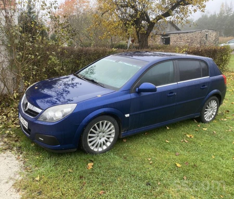 Zils Opel Signum 2007 Talsi, ar dzinēja tilpumu 1.90 L un nobraukumu 386 tūkst. km par 500 €, foto 1 vietnē AUTOMOTO.COM.LV