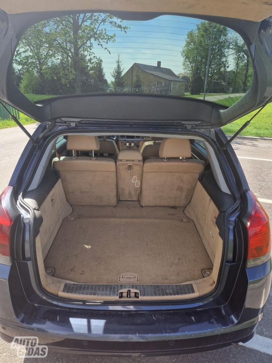 Blue Opel Signum 2007 in Kaunas, with an engine capacity of 1.90 L and mileage of 289 thousand km for 2000 €, photo 9 on AUTOMOTO.COM.LV