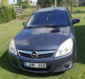 Blue Opel Signum 2007 in Telschi, with an engine capacity of 1.90 L and mileage of 285 thousand km for 600 €, photo 7 on AUTOMOTO.COM.LV
