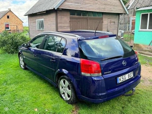 Zils Opel Signum 2008 Vilkaviškis, ar dzinēja tilpumu 1.91 L un nobraukumu 409 tūkst. km par 1100 €, foto 5 vietnē AUTOMOTO.COM.LV