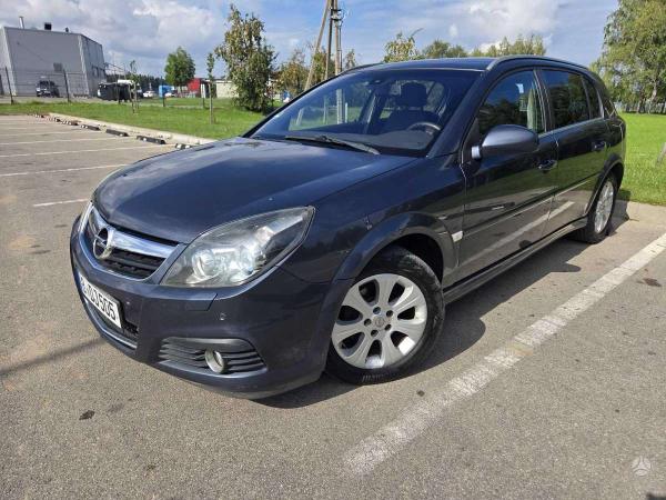 Blue Opel Signum 2008 in Kaisiadorys, with an engine capacity of 1.91 L and mileage of 237 thousand km for 2350 €, photo 4 on AUTOMOTO.COM.LV