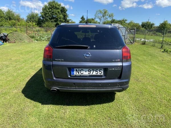 Zils Opel Signum 2006 Jēkabpils, ar dzinēja tilpumu 1.90 L un nobraukumu 390 tūkst. km par 700 €, foto 6 vietnē AUTOMOTO.COM.LV