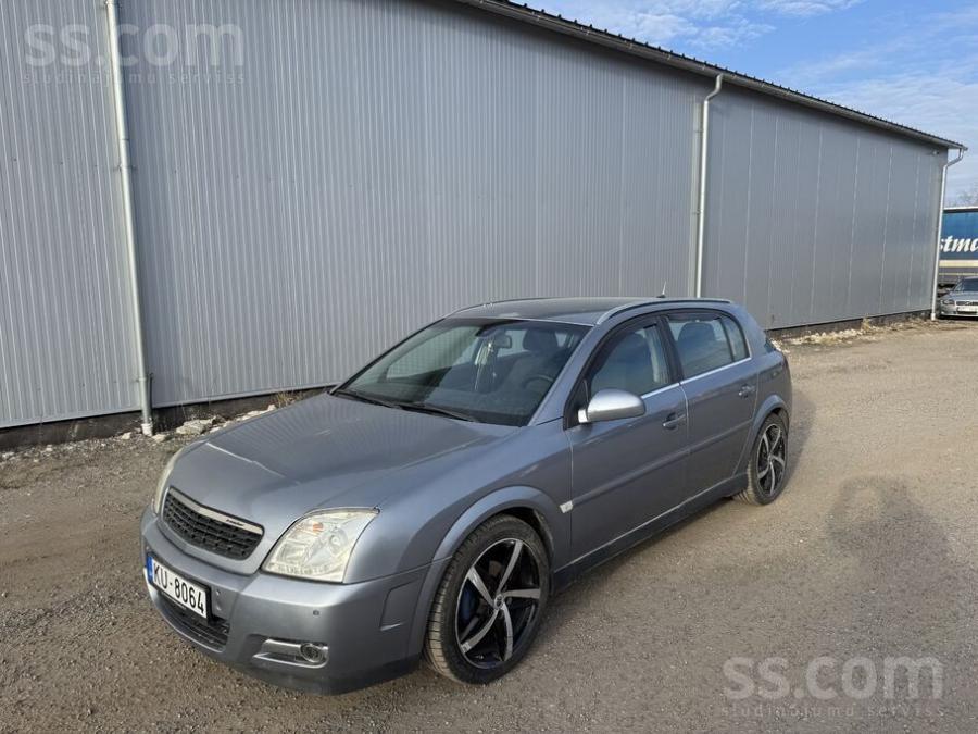 Pelēks Opel Signum 2003 Rīga, ar dzinēja tilpumu 2.20 L un nobraukumu 260 tūkst. km par 1300 €, foto 5 vietnē AUTOMOTO.COM.LV