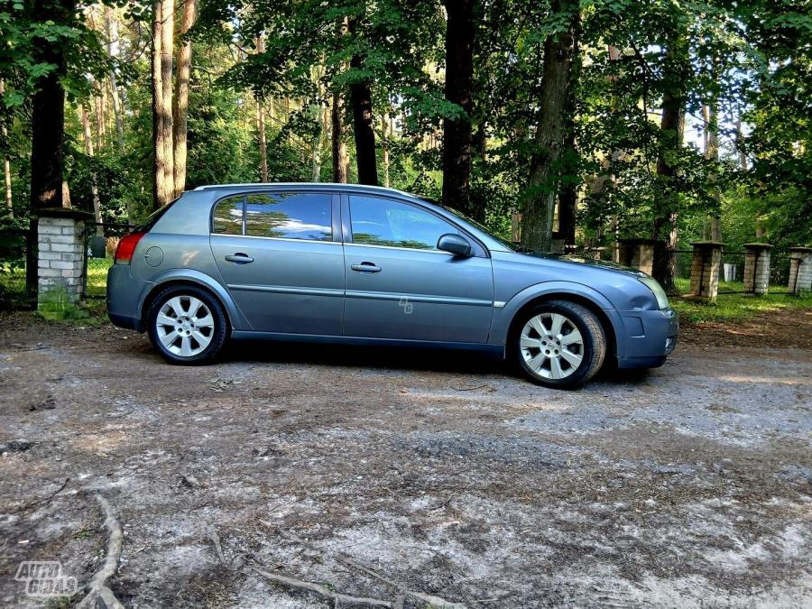 Grey Opel Signum 2004 in Klaipeda, with an engine capacity of 1.90 L and mileage of 284 thousand km for 1650 €, photo 9 on AUTOMOTO.COM.LV