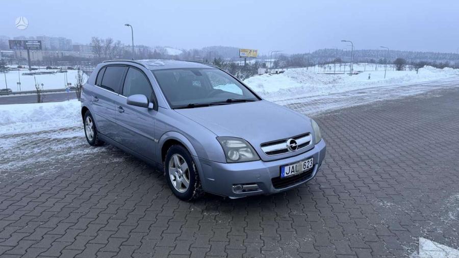 Pelēks Opel Signum 2005 Viļņa, ar dzinēja tilpumu 1.91 L un nobraukumu 210 tūkst. km par 950 €, foto 1 vietnē AUTOMOTO.COM.LV