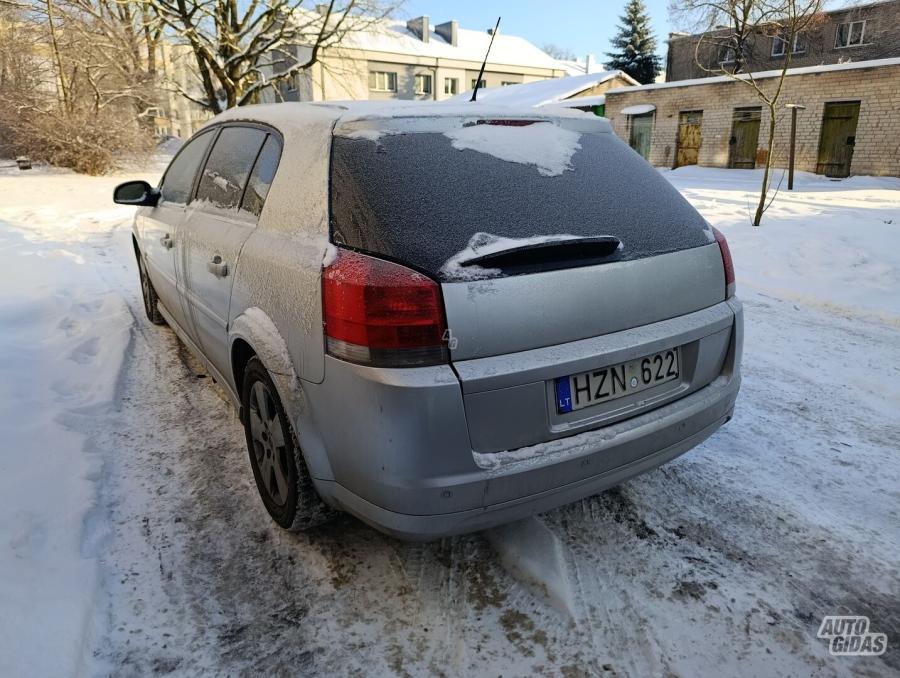Grey Opel Signum 2005 in Kaunas, with an engine capacity of 1.90 L and mileage of 276 thousand km for 800 €, photo 6 on AUTOMOTO.COM.LV