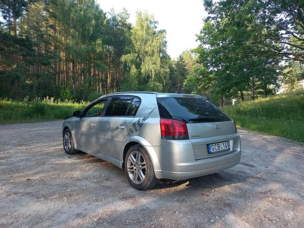 Pelēks Opel Signum 2005 Druskininkai, ar dzinēja tilpumu 1.91 L un nobraukumu 370 tūkst. km par 1800 €, foto 7 vietnē AUTOMOTO.COM.LV