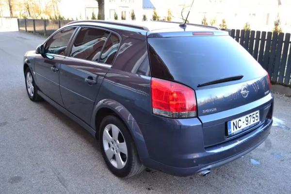 Pelēks Opel Signum 2006 Jēkabpils, ar dzinēja tilpumu 1.90 L un nobraukumu 255 tūkst. km par 3400 €, foto 7 vietnē AUTOMOTO.COM.LV