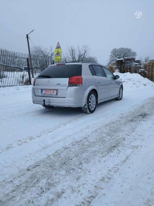 Pelēks Opel Signum 2007 Kauņa, ar dzinēja tilpumu 1.91 L un nobraukumu 227 tūkst. km par 2500 €, foto 4 vietnē AUTOMOTO.COM.LV