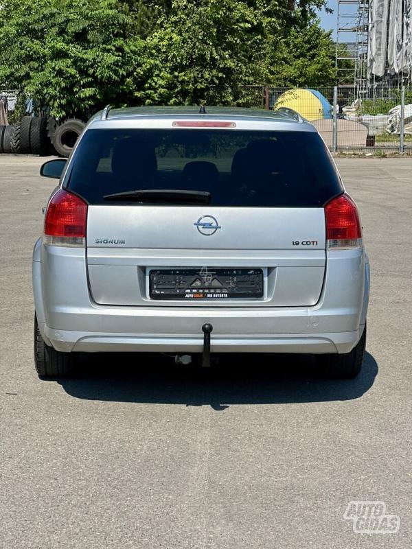 Grey Opel Signum 2007 in Kretinga, with an engine capacity of 1.90 L and mileage of 333 thousand km for 2250 €, photo 7 on AUTOMOTO.COM.LV