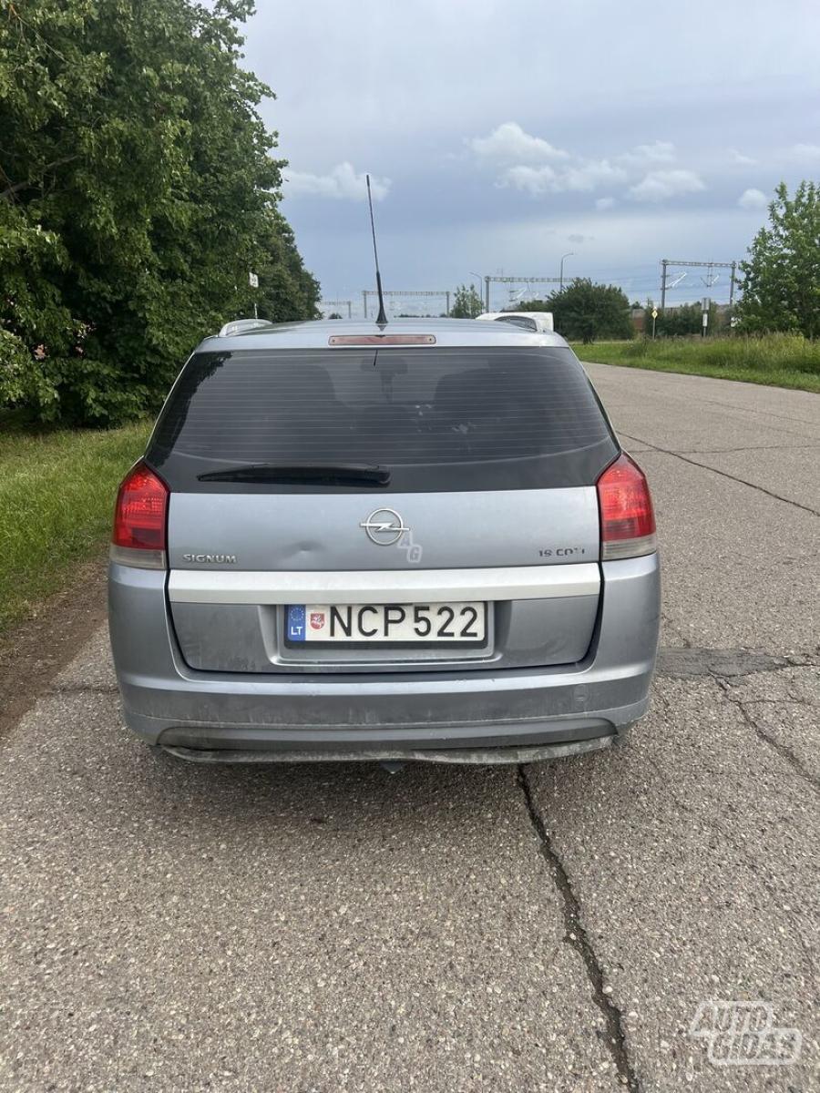Grey Opel Signum 2007 in Siauliai, with an engine capacity of 1.90 L and mileage of 385 thousand km for 1200 €, photo 10 on AUTOMOTO.COM.LV