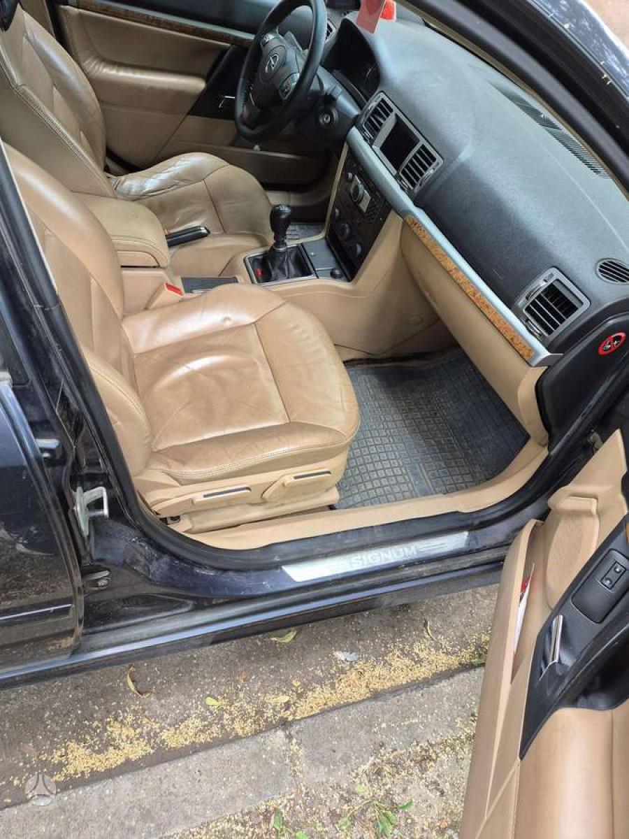 Pelēks Opel Signum 2007 Kauņa, ar dzinēja tilpumu 1.91 L un nobraukumu 335 tūkst. km par 800 €, foto 8 vietnē AUTOMOTO.COM.LV