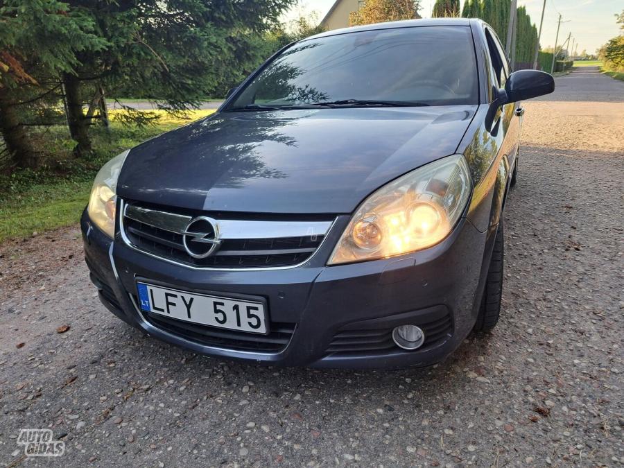 Pelēks Opel Signum 2008 Kauņa, ar dzinēja tilpumu 1.90 L un nobraukumu 275 tūkst. km par 1690 €, foto 4 vietnē AUTOMOTO.COM.LV