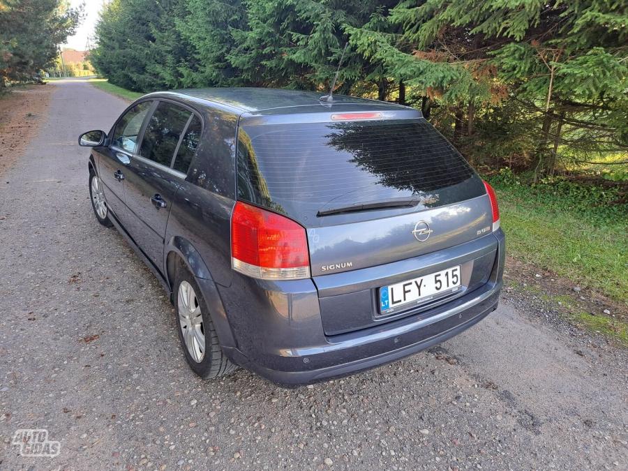 Pelēks Opel Signum 2008 Kauņa, ar dzinēja tilpumu 1.90 L un nobraukumu 275 tūkst. km par 1690 €, foto 16 vietnē AUTOMOTO.COM.LV