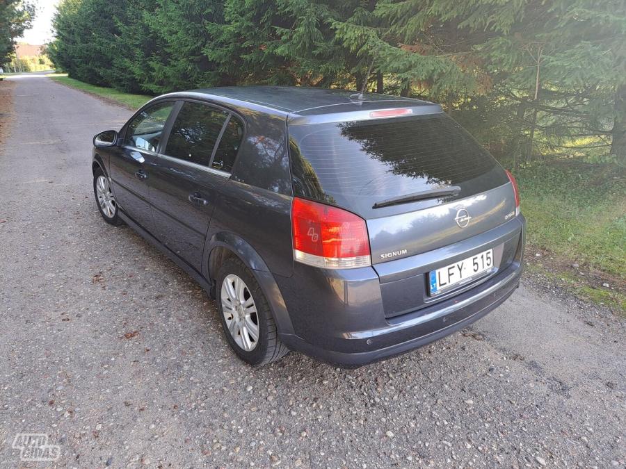 Pelēks Opel Signum 2008 Kauņa, ar dzinēja tilpumu 1.90 L un nobraukumu 275 tūkst. km par 1690 €, foto 23 vietnē AUTOMOTO.COM.LV