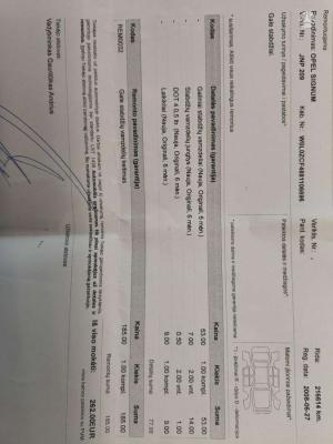Pelēks Opel Signum 2008 Kauņa, ar dzinēja tilpumu 1.91 L un nobraukumu 225 tūkst. km par 1500 €, foto 36 vietnē AUTOMOTO.COM.LV