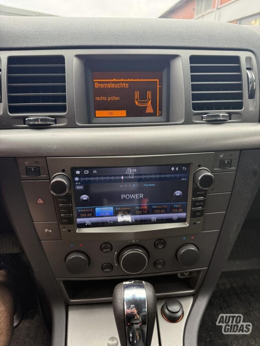 Pelēks Opel Signum 2008 Viļņa, ar dzinēja tilpumu 1.90 L un nobraukumu 413 tūkst. km par 1199 €, foto 16 vietnē AUTOMOTO.COM.LV