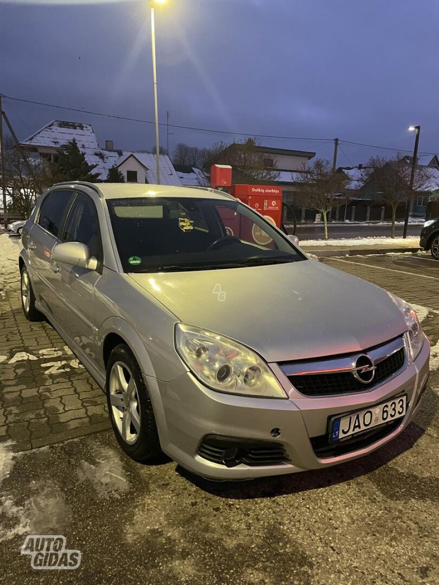 Pelēks Opel Signum 2007 Alīta, ar dzinēja tilpumu 1.90 L un nobraukumu 290 tūkst. km par 1600 €, foto 3 vietnē AUTOMOTO.COM.LV