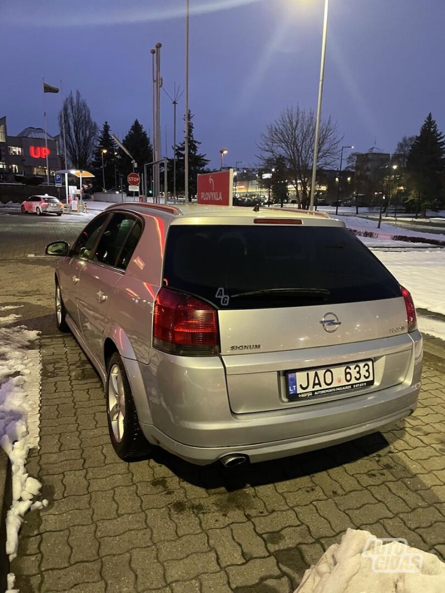 Pelēks Opel Signum 2007 Alīta, ar dzinēja tilpumu 1.90 L un nobraukumu 290 tūkst. km par 1600 €, foto 7 vietnē AUTOMOTO.COM.LV