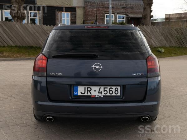 Pelēks Opel Signum 2007 Liepāja, ar dzinēja tilpumu 3.00 L un nobraukumu 293 tūkst. km par 2200 €, foto 6 vietnē AUTOMOTO.COM.LV