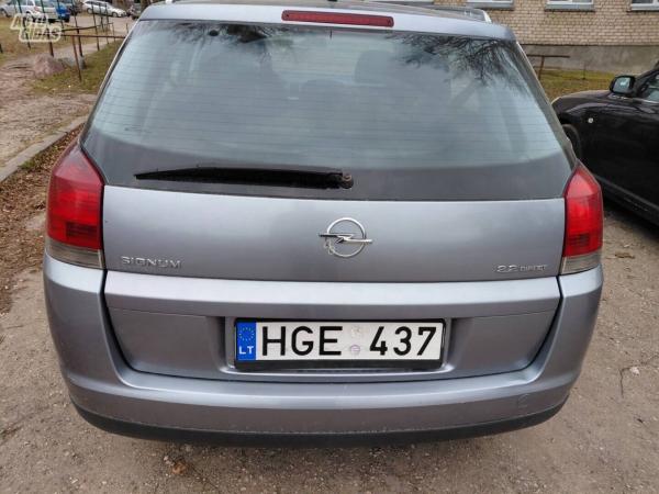 Opel Signum 2003 in Alytus, with an engine capacity of 2.20 L and mileage of 332 thousand km for 880 €, photo 4 on AUTOMOTO.COM.LV