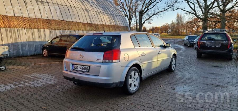 Opel Signum 2003 Valmiera, ar dzinēja tilpumu 2.20 L un nobraukumu 289 tūkst. km par 1400 €, foto 4 vietnē AUTOMOTO.COM.LV
