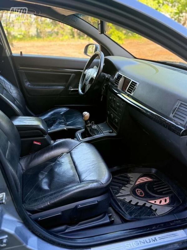 Opel Signum 2004 Šilutė, ar dzinēja tilpumu 1.90 L un nobraukumu 350 tūkst. km par 790 €, foto 9 vietnē AUTOMOTO.COM.LV