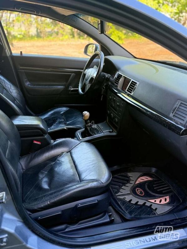 Opel Signum 2004 in Silute, with an engine capacity of 1.90 L and mileage of 350 thousand km for 730 €, photo 7 on AUTOMOTO.COM.LV