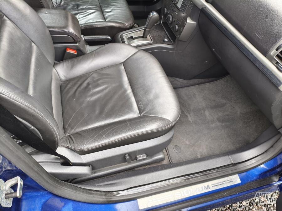 Opel Signum 2006 Marijampole, ar dzinēja tilpumu 1.90 L un nobraukumu 3 tūkst. km par 2150 €, foto 20 vietnē AUTOMOTO.COM.LV