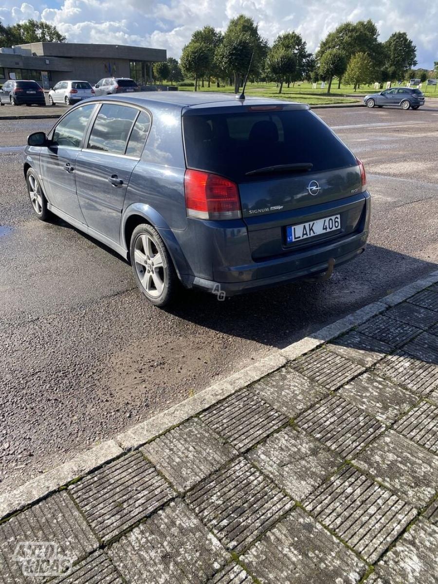 Opel Signum 2006 in Kaunas, with an engine capacity of 1.90 L and mileage of 288 thousand km for 950 €, photo 4 on AUTOMOTO.COM.LV