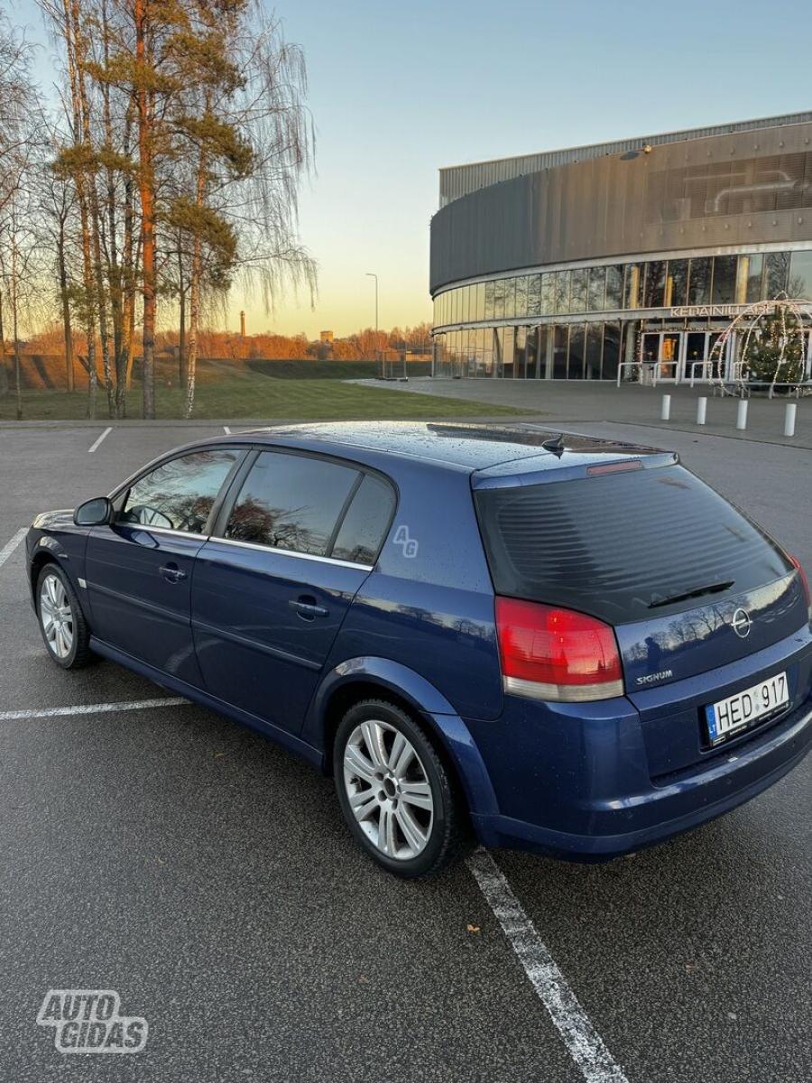 Opel Signum 2007 Viļņa, ar dzinēja tilpumu 1.90 L un nobraukumu 364 tūkst. km par 1500 €, foto 2 vietnē AUTOMOTO.COM.LV