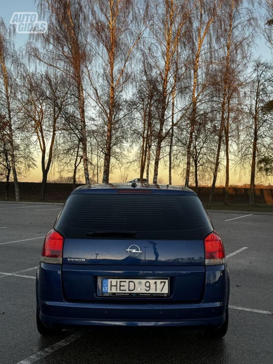 Opel Signum 2007 Viļņa, ar dzinēja tilpumu 1.90 L un nobraukumu 364 tūkst. km par 1500 €, foto 5 vietnē AUTOMOTO.COM.LV