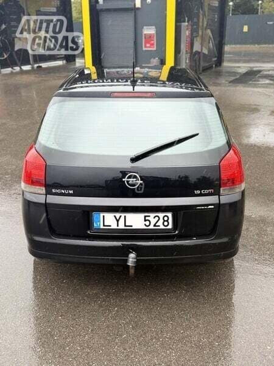 Opel Signum 2007 in Kaunas, with an engine capacity of 1.90 L and mileage of 310 thousand km for 1390 €, photo 5 on AUTOMOTO.COM.LV