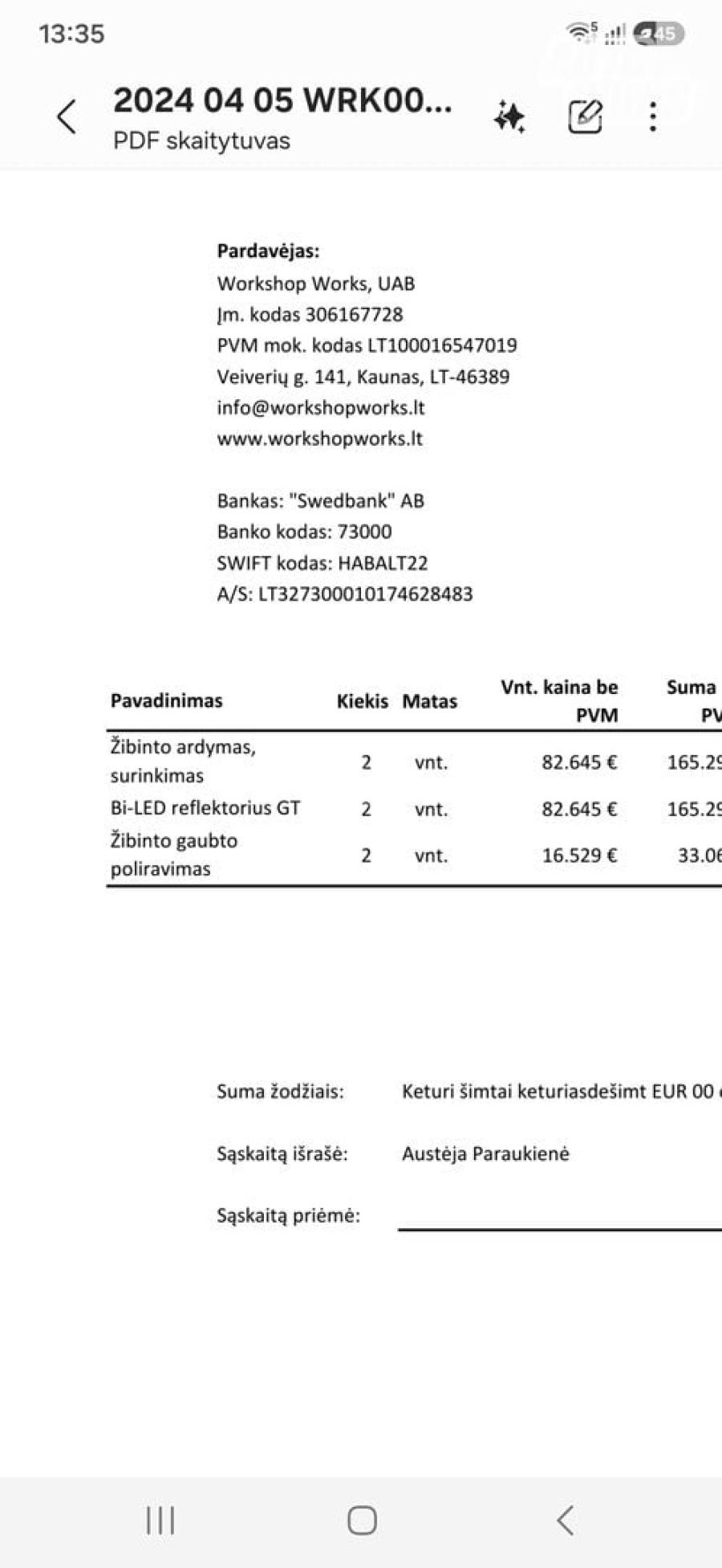 Опель Сигнум 2008 в Паневежис, объемом двигателя 1.90 л и пробегом 357 тыс. км за 1500 €, фото 31 на AUTOMOTO.COM.LV