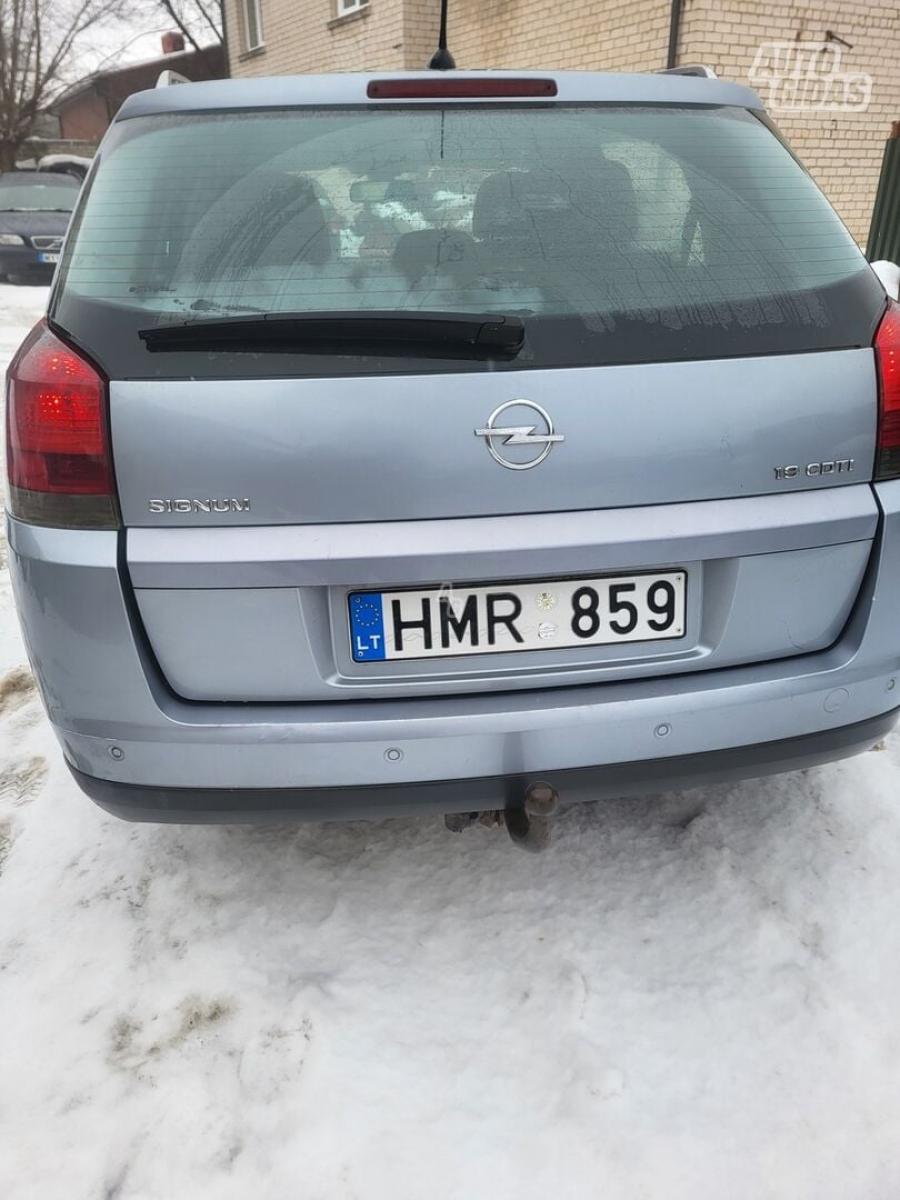 Opel Signum 2006 Jonava, ar dzinēja tilpumu 1.90 L un nobraukumu 400 tūkst. km par 699 €, foto 5 vietnē AUTOMOTO.COM.LV