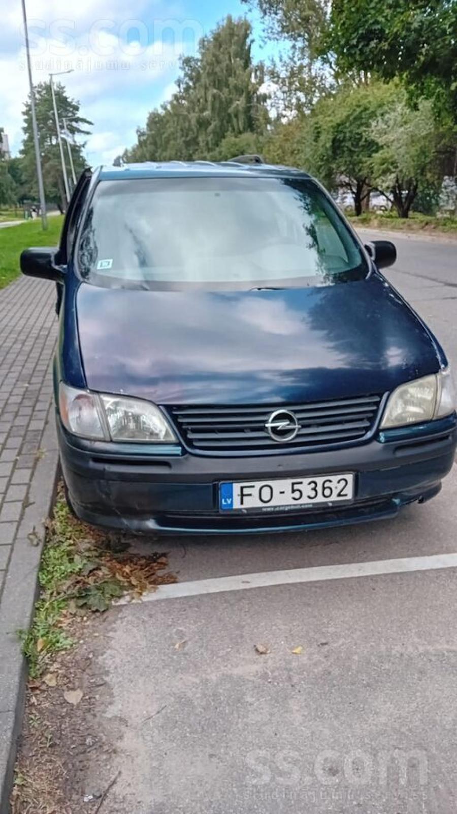 Zils Opel Sintra 1997 Rīga, ar dzinēja tilpumu 2.20 L un nobraukumu 277 tūkst. km par 350 €, foto 7 vietnē AUTOMOTO.COM.LV