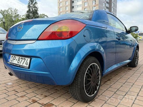 Blue Opel Tigra 2005 in Riga, with an engine capacity of 1.40 L and mileage of 0 thousand km for 3200 €, photo 7 on AUTOMOTO.COM.LV