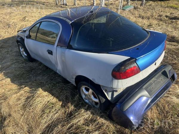 Blue Opel Tigra 1994 in Rezekne, with an engine capacity of 1.40 L and mileage of 263 thousand km for 400 €, photo 1 on AUTOMOTO.COM.LV