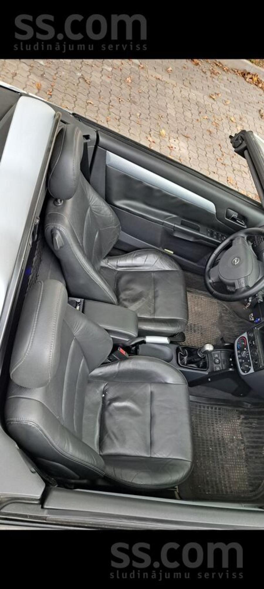 Grey Opel Tigra 2006 in Riga, with an engine capacity of 1.30 L and mileage of 0 thousand km for 1370 €, photo 22 on AUTOMOTO.COM.LV