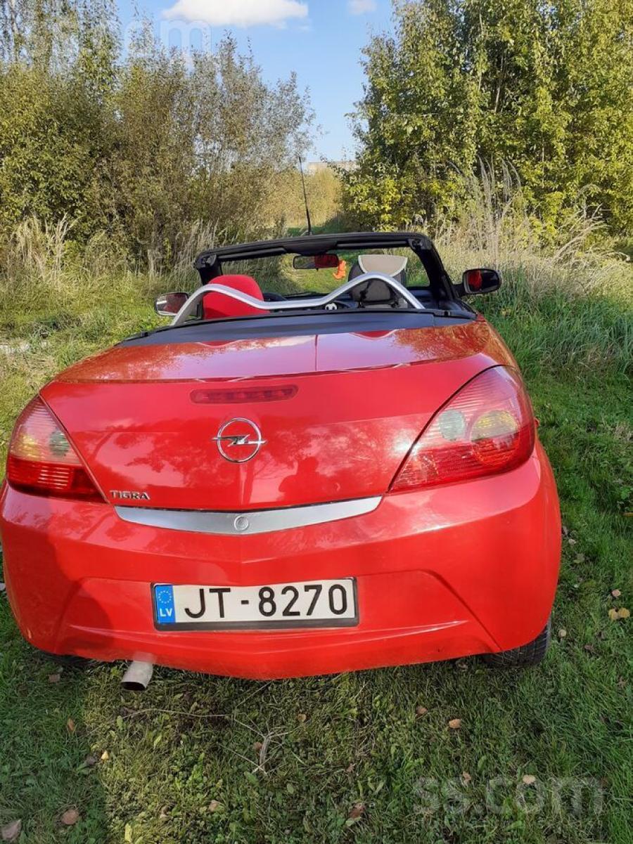 Sarkans Opel Tigra 2005 Dobele, ar dzinēja tilpumu 1.40 L un nobraukumu 210 tūkst. km par 1000 €, foto 6 vietnē AUTOMOTO.COM.LV